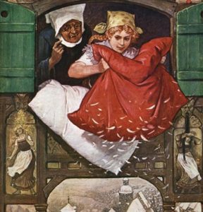 Le conte de Dame Hiver - leboisdemarthe